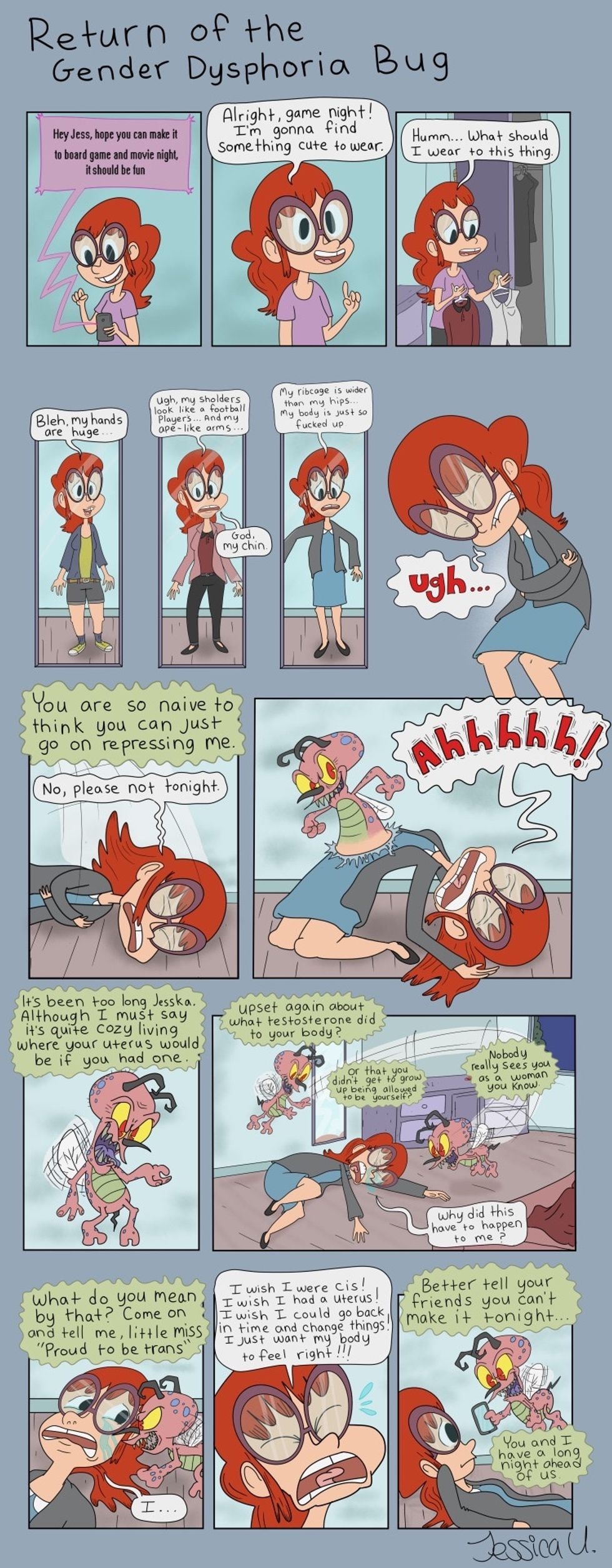 14 Eye Opening Comics About Life As A Transgender Person Upworthy