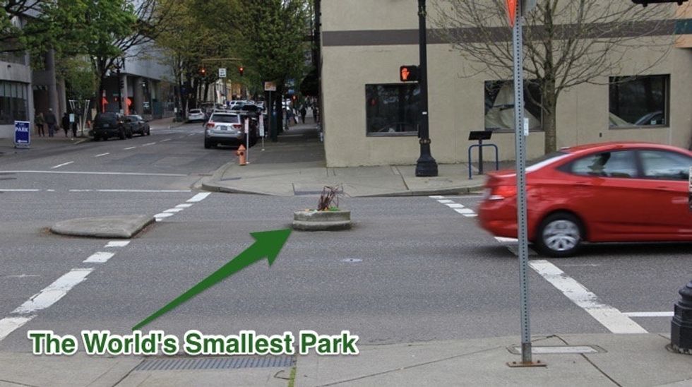The story behind the World's Smallest Park is even more delightful than ...