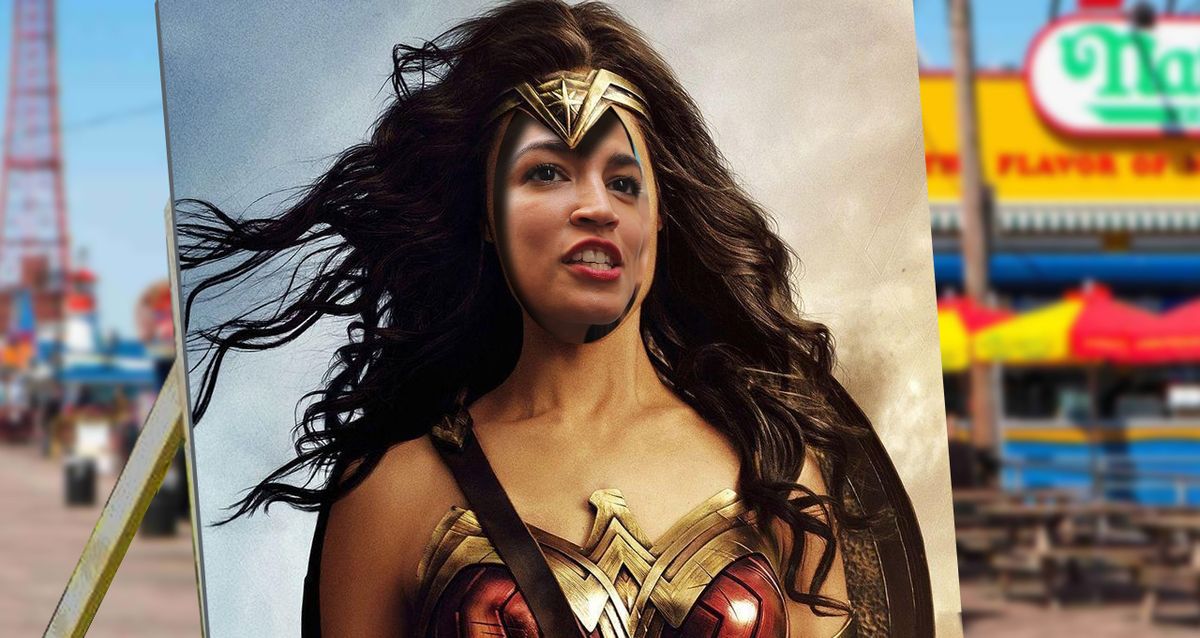 DC Comics sends cease-and-desist over Alexandria Ocasio-Cortez Wonder ...
