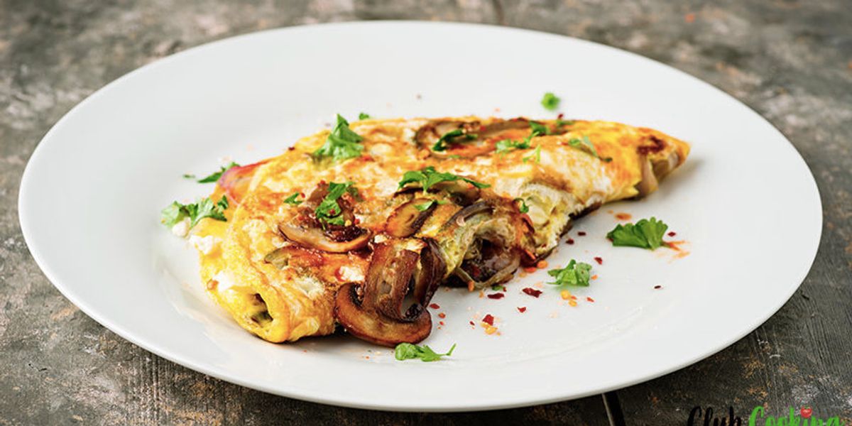 Mushroom Omelette 🍳 - My Recipe Magic
