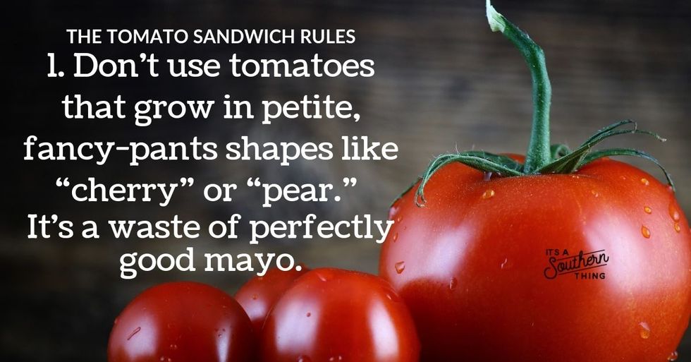 The rules for making a tomato sandwich are serious business. Don't mess ...