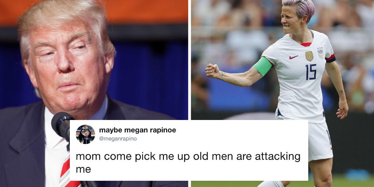 Trump attacked the wrong 'Megan Rapinoe' on Twitter and her response ...