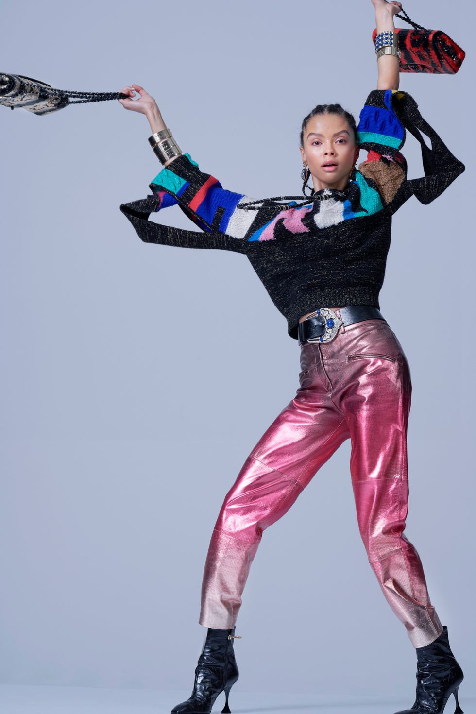 Faith Lynch, Anjani Russell, India Graham, Ke'andra Samone in Chanel ...