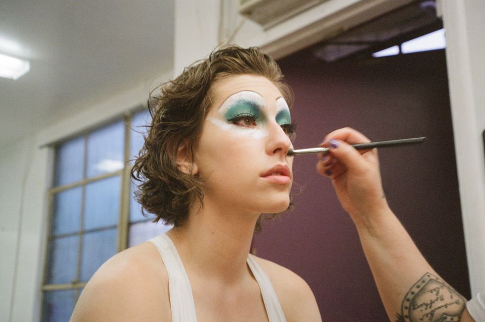 Behind the Scenes of King Princess' "Cheap Queen" Video - PAPER Magazine