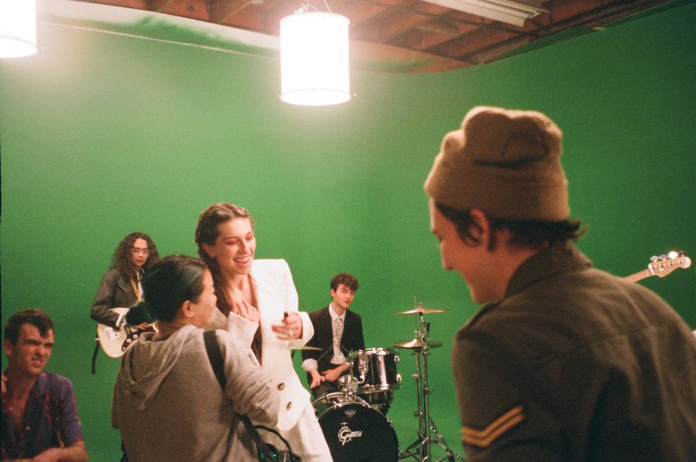 Behind the Scenes of King Princess' "Cheap Queen" Video - PAPER Magazine