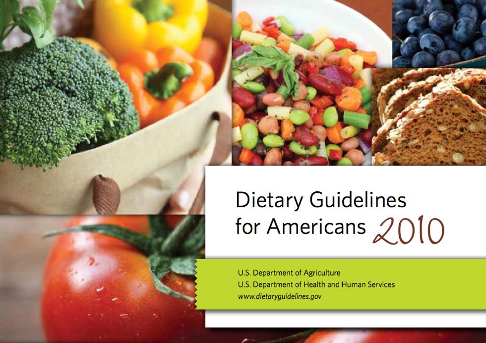 Government Releases New "Dietary Guidelines for Americans" - GOOD