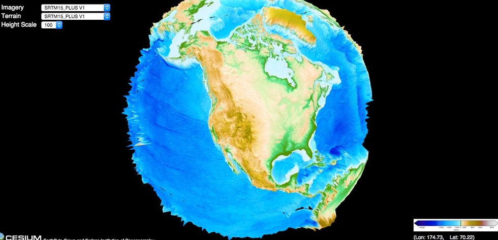 Now you can watch the Earth’s evolution thanks to this interactive site ...