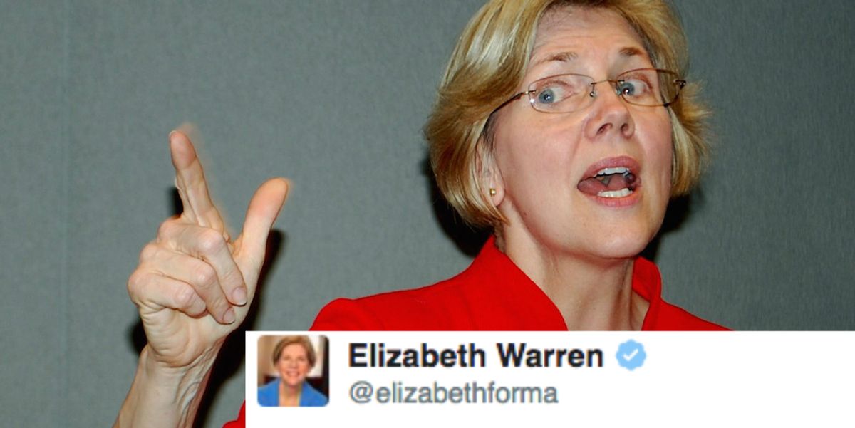 ‘A Loser’—Elizabeth Warren Goes Off on Trump in Twitter Rant - GOOD