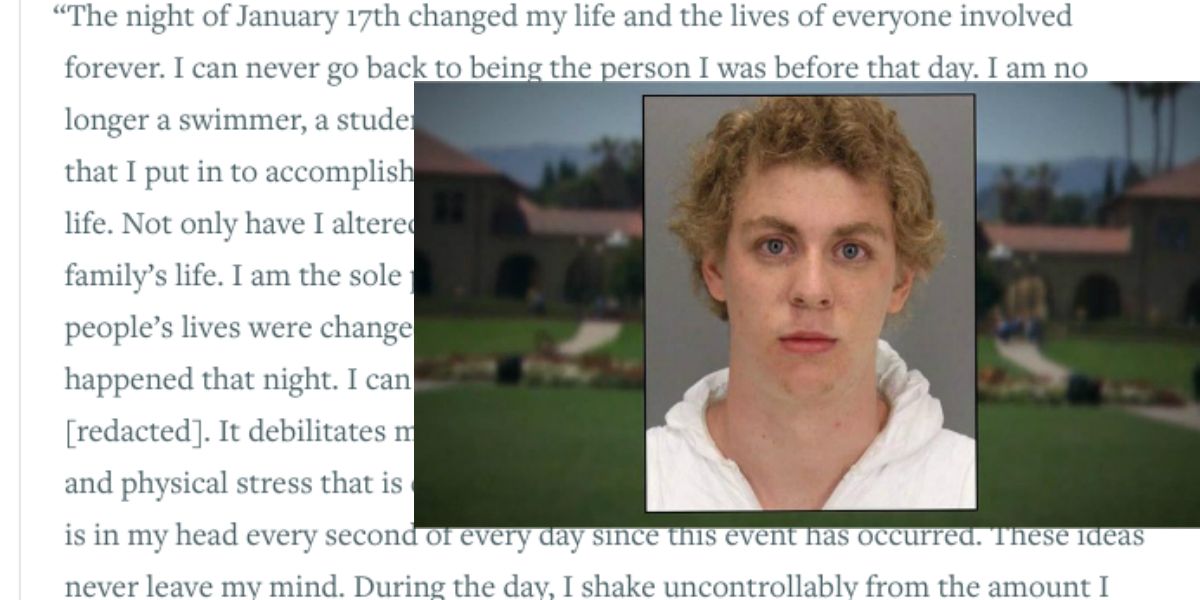 Brock Turner Blames “Party Culture” For His Actions In Newly Released ...