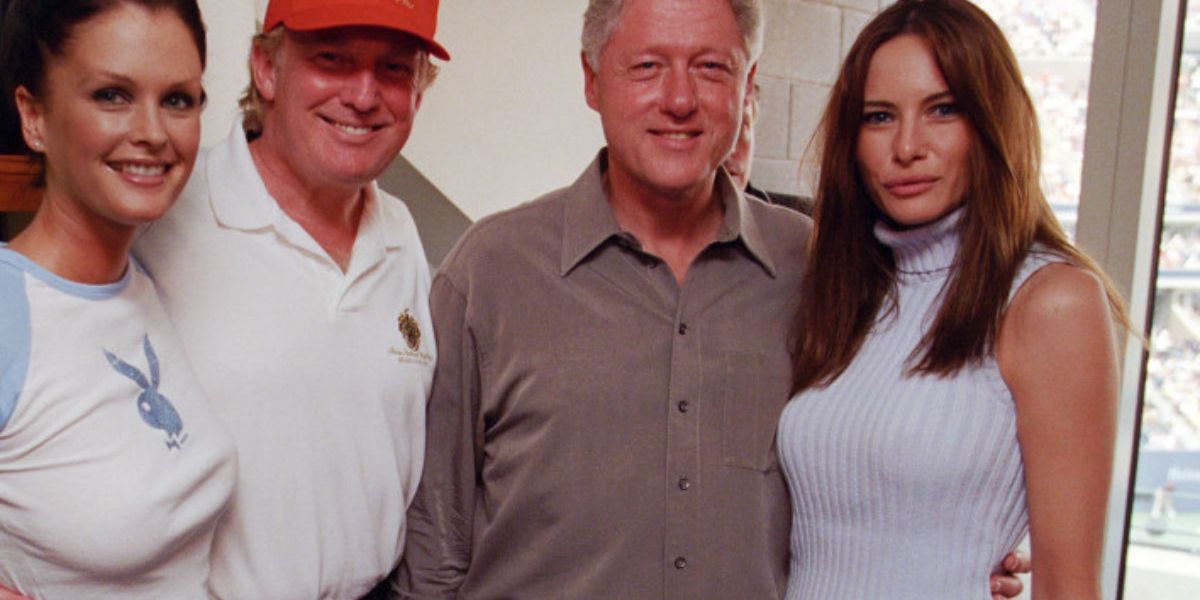 Eight Photos Show Bill Clinton And Donald Trump Looking Like Best Buds ...
