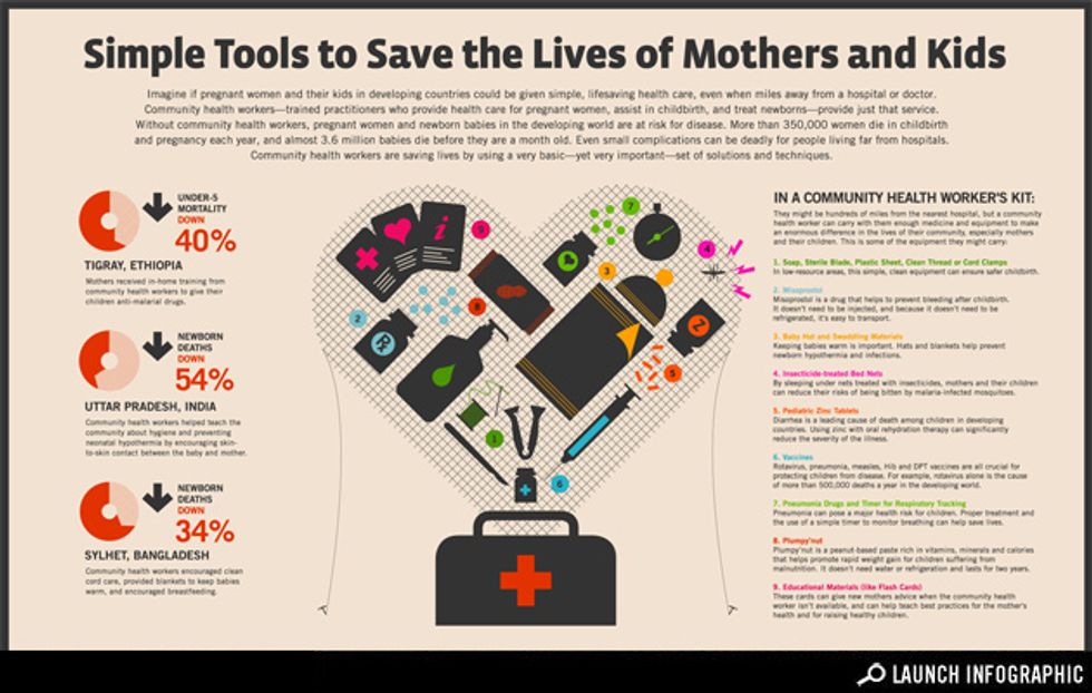 Infographic: How Community Health Workers Save Lives in the Developing ...