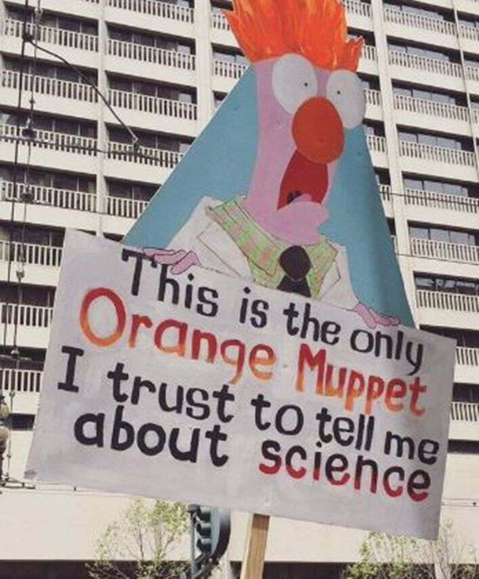 20 Of The Funniest Signs From The March For Science - GOOD