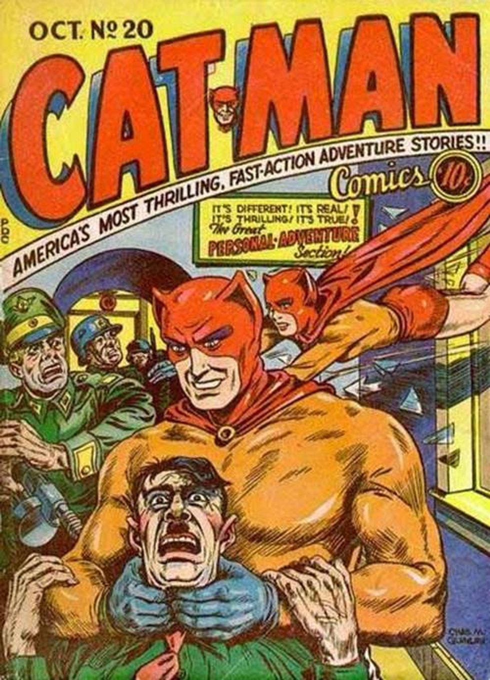 A Short History Of Anti-Nazi Imagery In American Comics - GOOD