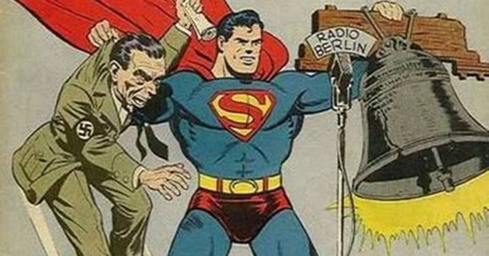 A Short History Of Anti-Nazi Imagery In American Comics - GOOD