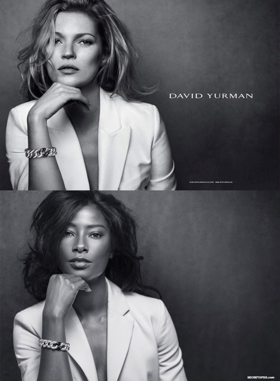 She re-created famous fashion ads to make a great point about diversity ...
