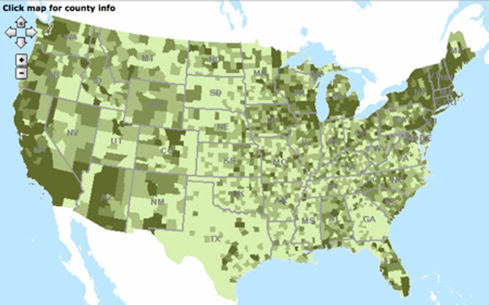 Map: Do You Live in a Food Desert? USDA's Food Desert Locator Map - Good