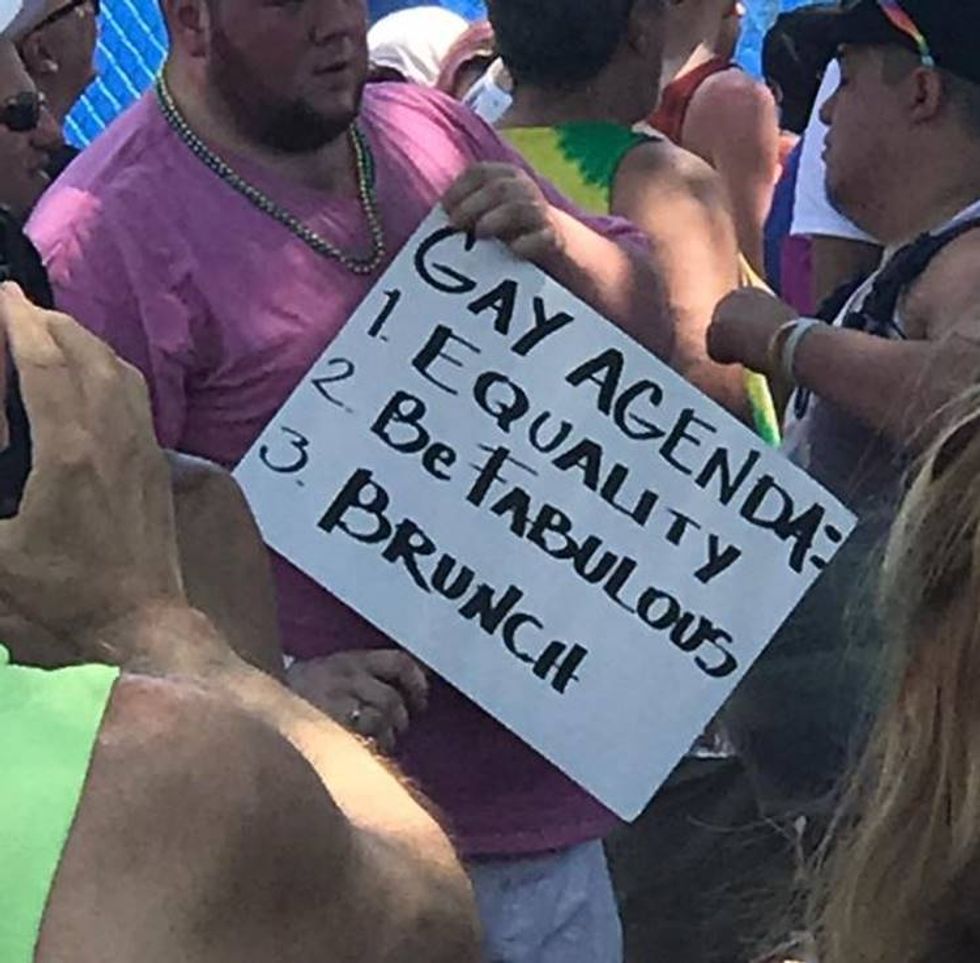19 Of The Best Signs From Last Weekend’s LGBT Pride Celebrations - GOOD
