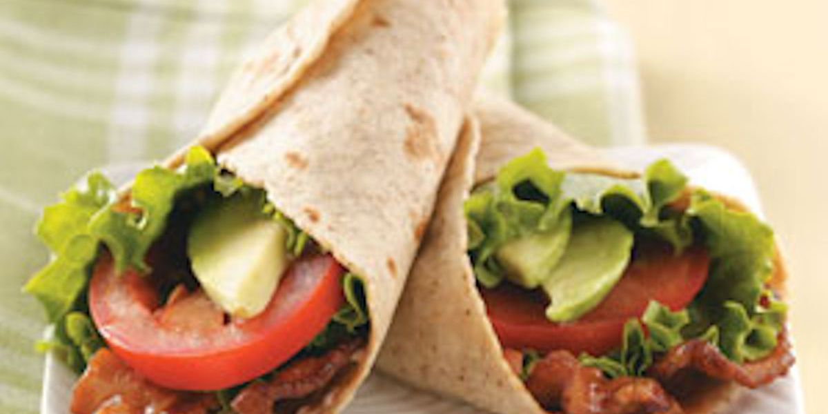 BLT Wraps - My Recipe Magic