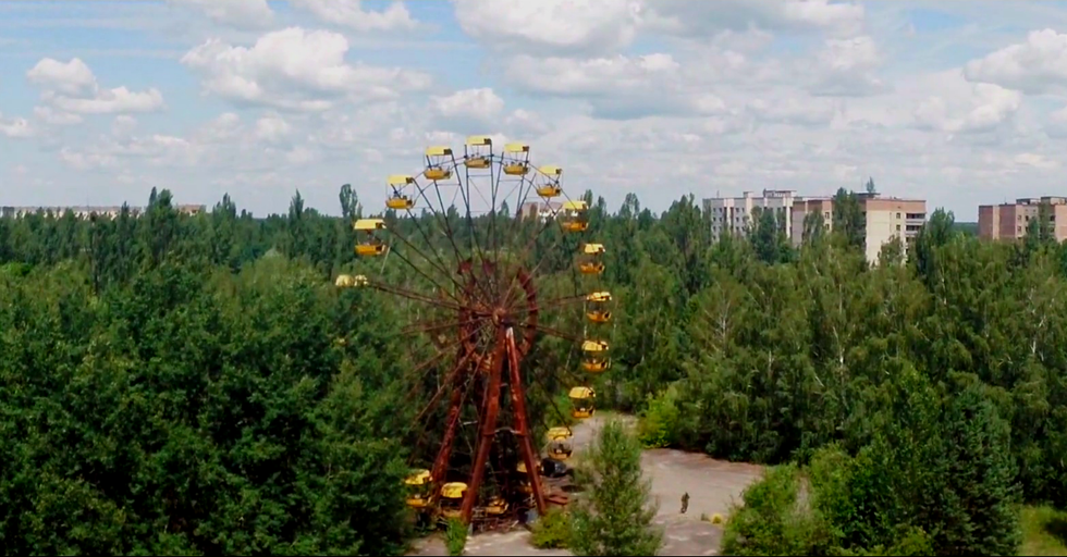 Drone Takes Creepy Bird’s-Eye View Footage of Present-Day Chernobyl - GOOD