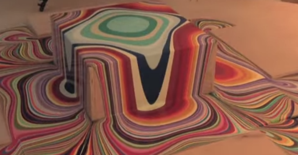 Watch This Mesmerizing Painting Come to Life - GOOD