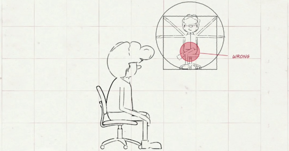 If Your Work or Home Life Involves Sitting a Lot, Take a Few Minutes to ...