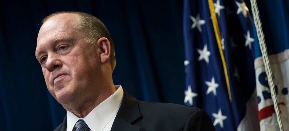 WATCH: Former ICE chief blasts Congress and media for 'constant attacks ...