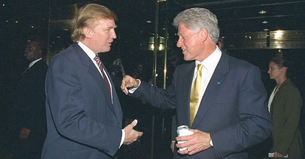 Eight Photos Show Bill Clinton And Donald Trump Looking Like Best Buds ...