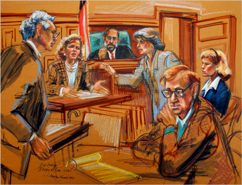 Courtroom Sketches of the Famous and Felonious - Good