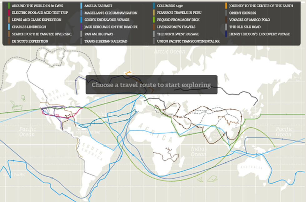 Our Top Five Exploration-Themed Infographics - GOOD