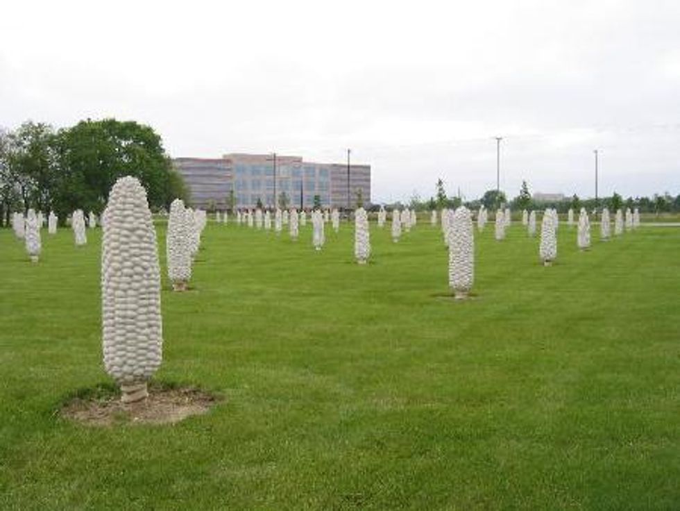 Feast Your Eyes: The Concrete Corn Field of Dublin, Ohio - GOOD