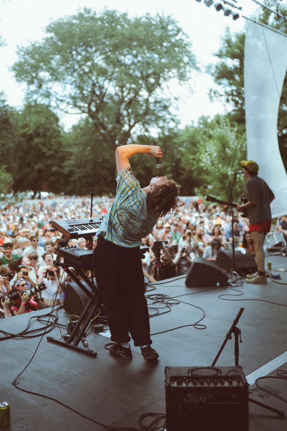 Whitney, Ric Wilson and Tasha at Pitchfork Music Festival - PAPER Magazine
