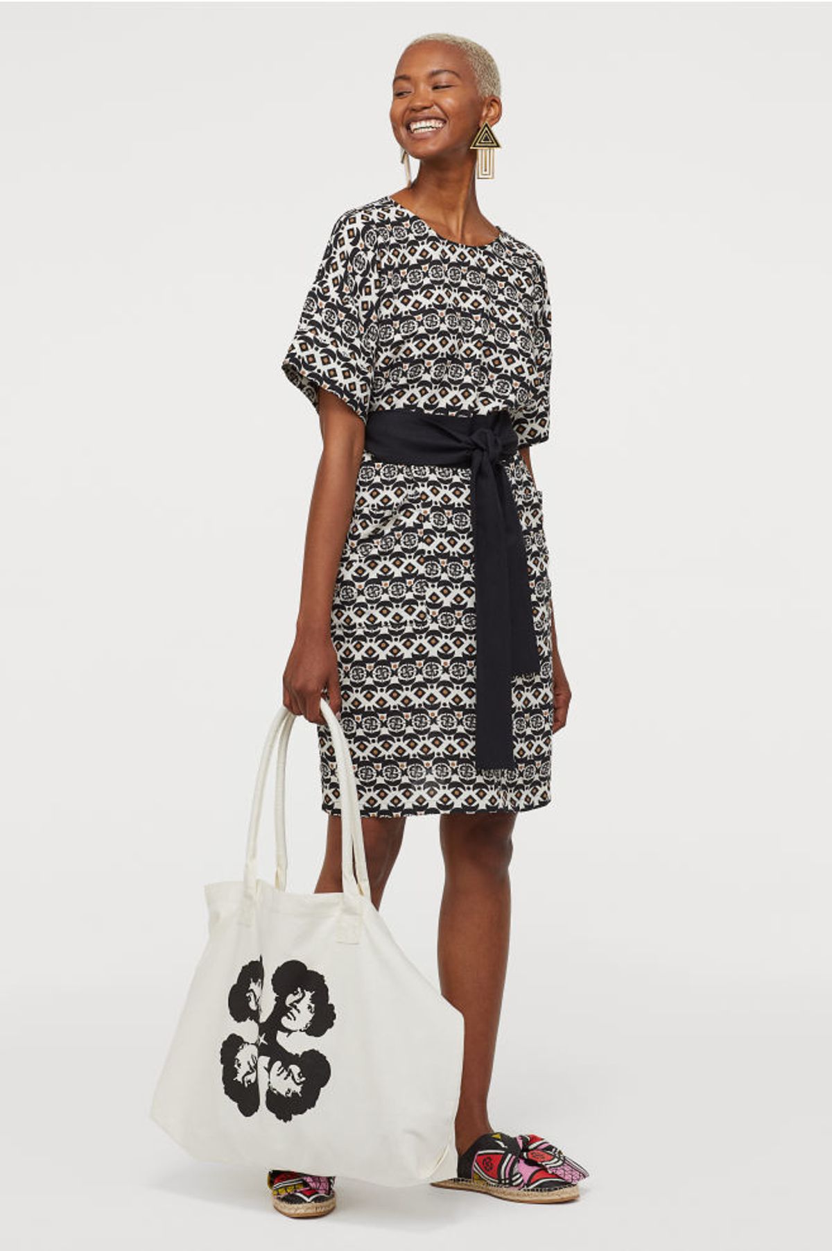 Linen-blend Dress ($59.99) - xoNecole