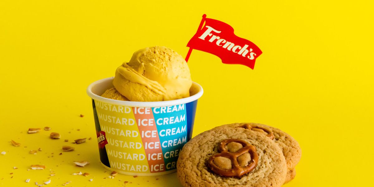 French's new mustard ice cream is the ice cream flavor no one asked for ...