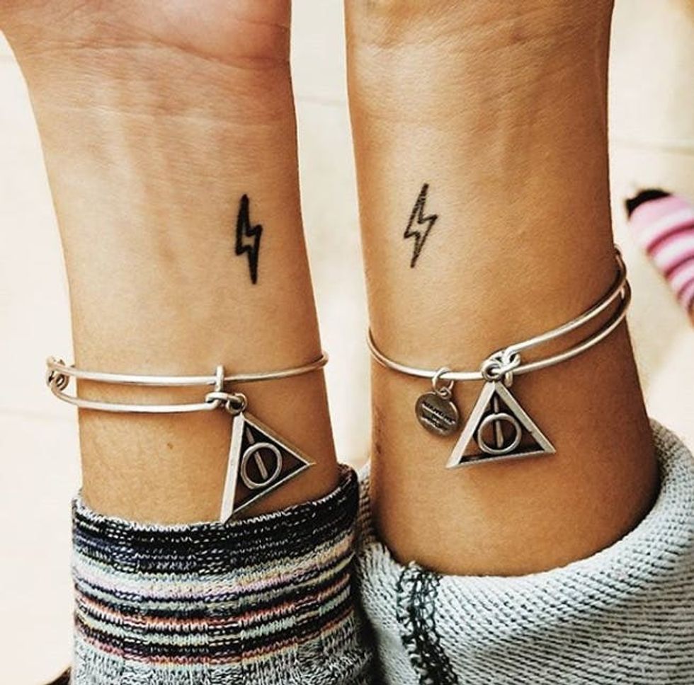 25 Best Friend Tattoos For You And Your Squad Brit Co 25 Best Friend Tattoos For You And Your Squad Brit Co
