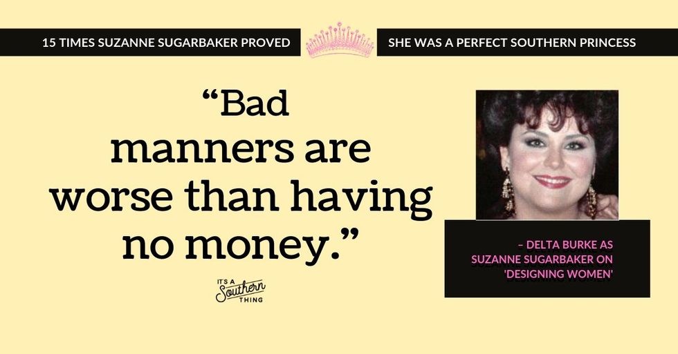 15 times Suzanne Sugarbaker proved she was a Southern princess - It's a ...