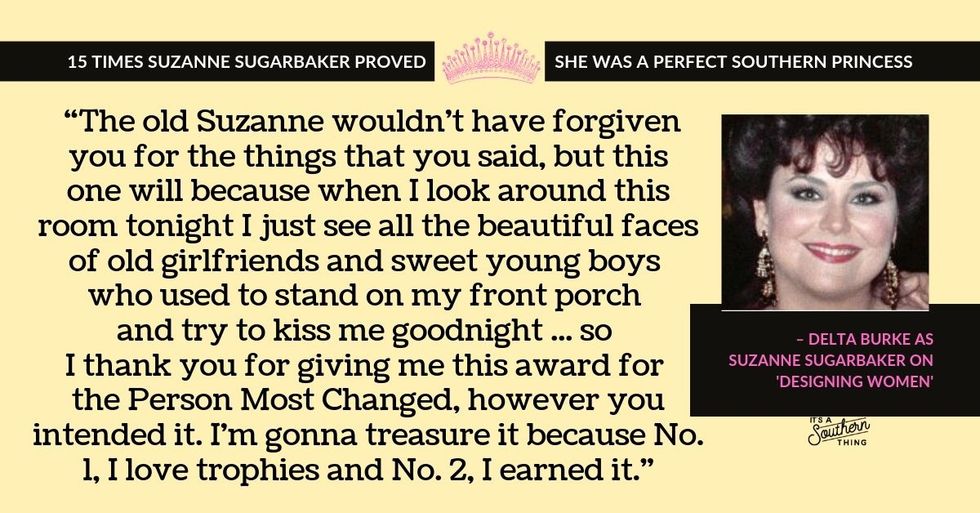15 times Suzanne Sugarbaker proved she was a Southern princess - It's a ...