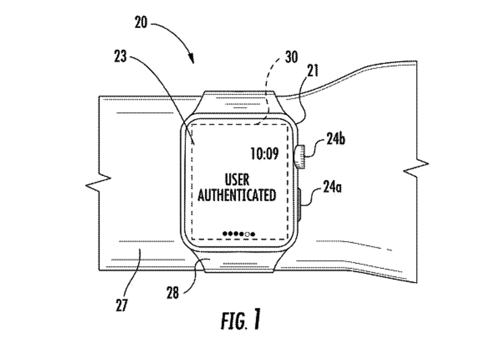 Apple Watch patent shows plans for 'Wrist ID' biometrics - Gearbrain