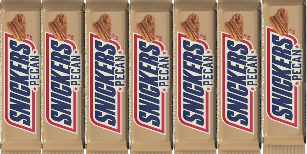 There's a new Snickers bar that's filled with pecans, and it's made in ...