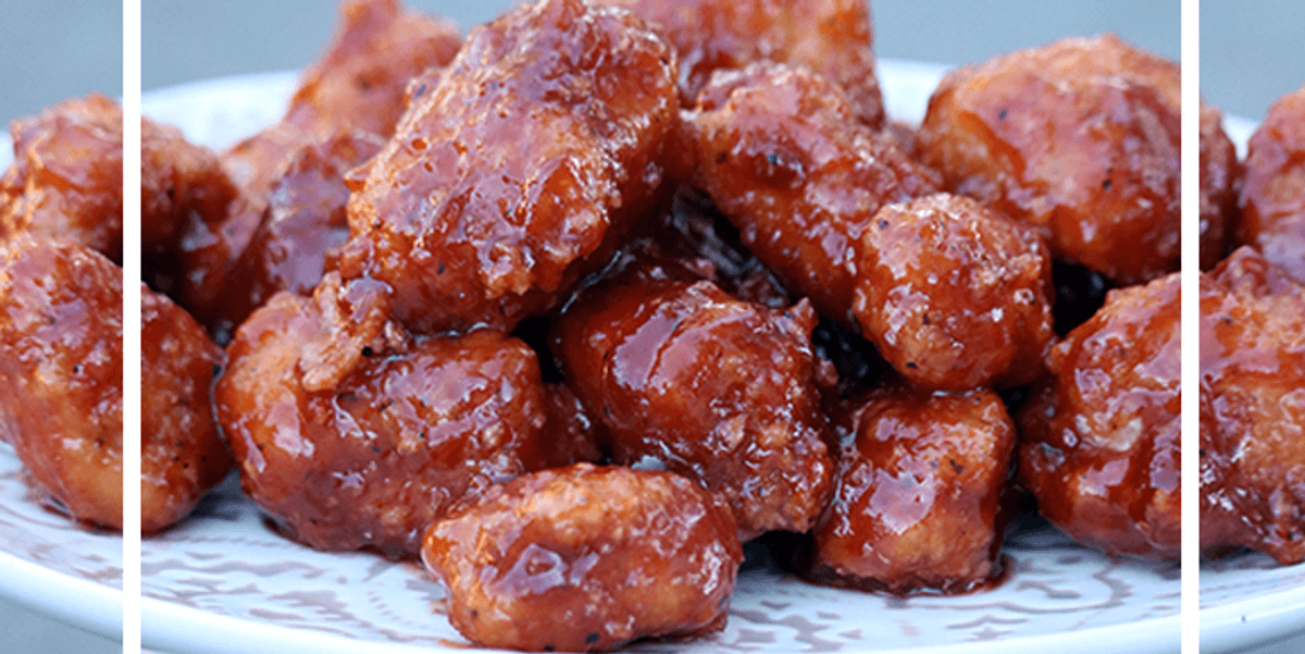 Honey BBQ Baked Chicken Nuggets - My Recipe Magic