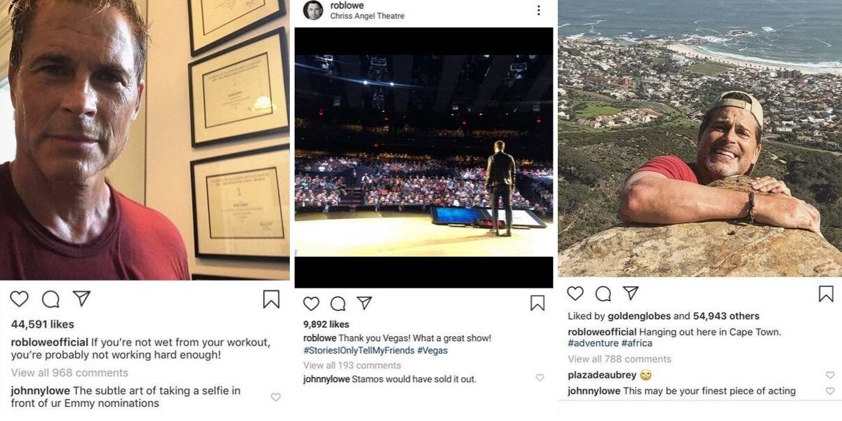 rob lowe son trolling