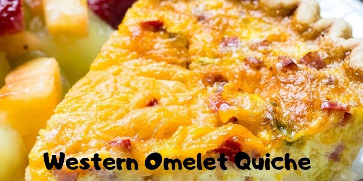 Western Omelet Quiche - My Recipe Magic