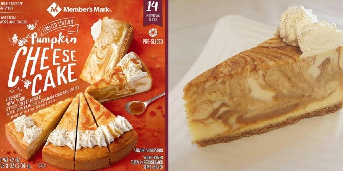 You can buy a 4-pound pumpkin spice cheesecake at Sam's Club - It's a ...