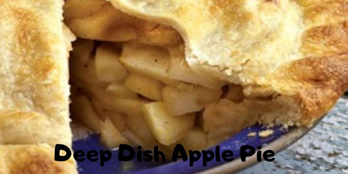 Deep Dish Apple Pie - My Recipe Magic