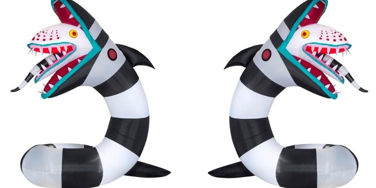 Remember the sandworm from 'Beetlejuice'? You can buy a giant ...