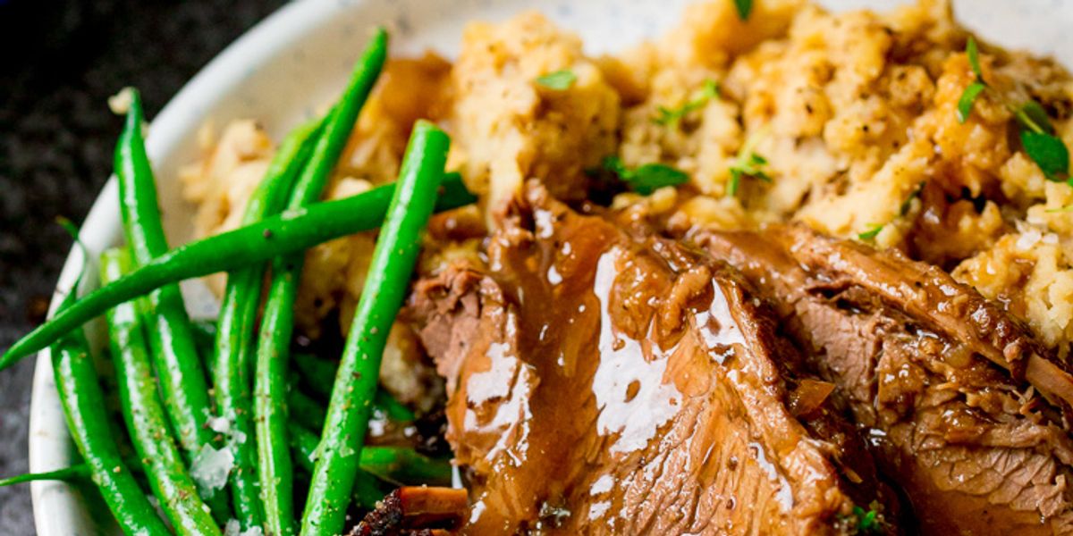 Slow Cooker Roast Beef - My Recipe Magic