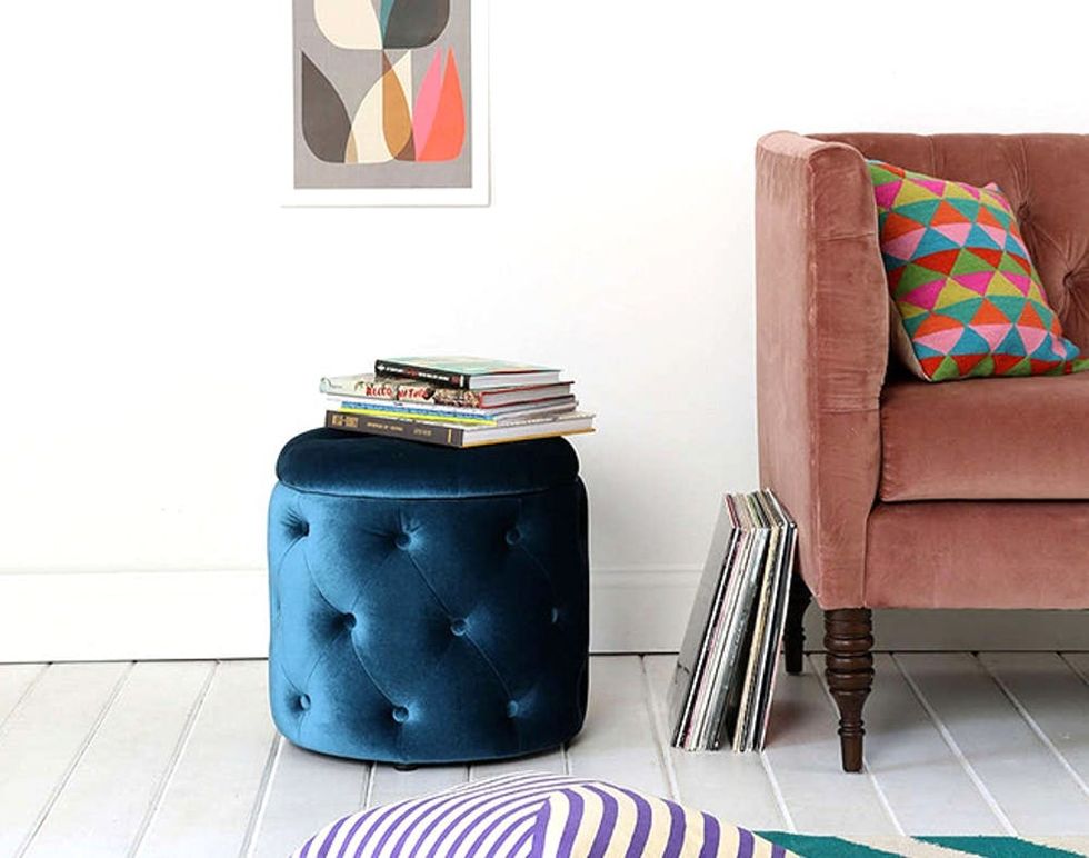 Ottoman Adoration: 12 Places to Put Up Your Feet - Brit + Co