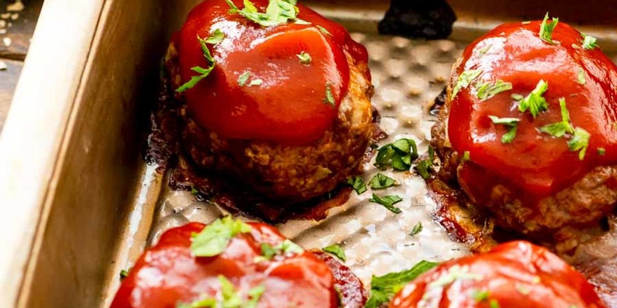 Mini Meatloaf with cheddar cheese - My Recipe Magic