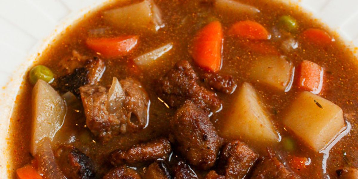 Rich and savory beefless stew - My Recipe Magic