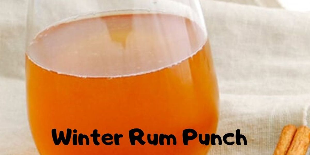Winter Rum Punch - My Recipe Magic