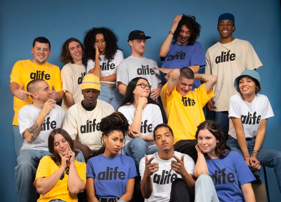 Alife Staged a Class Photo for Its Core Logo Line - PAPER Magazine